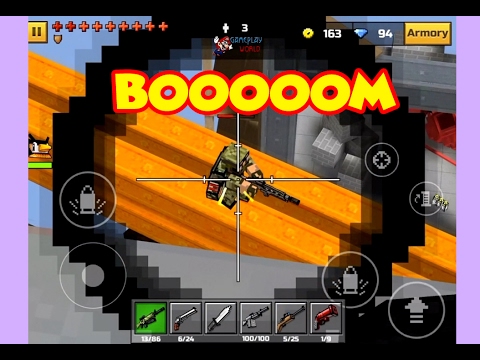 Pixel Gun 3D Adventure - Swamp, Castle, Space Station and Megalopolis ...