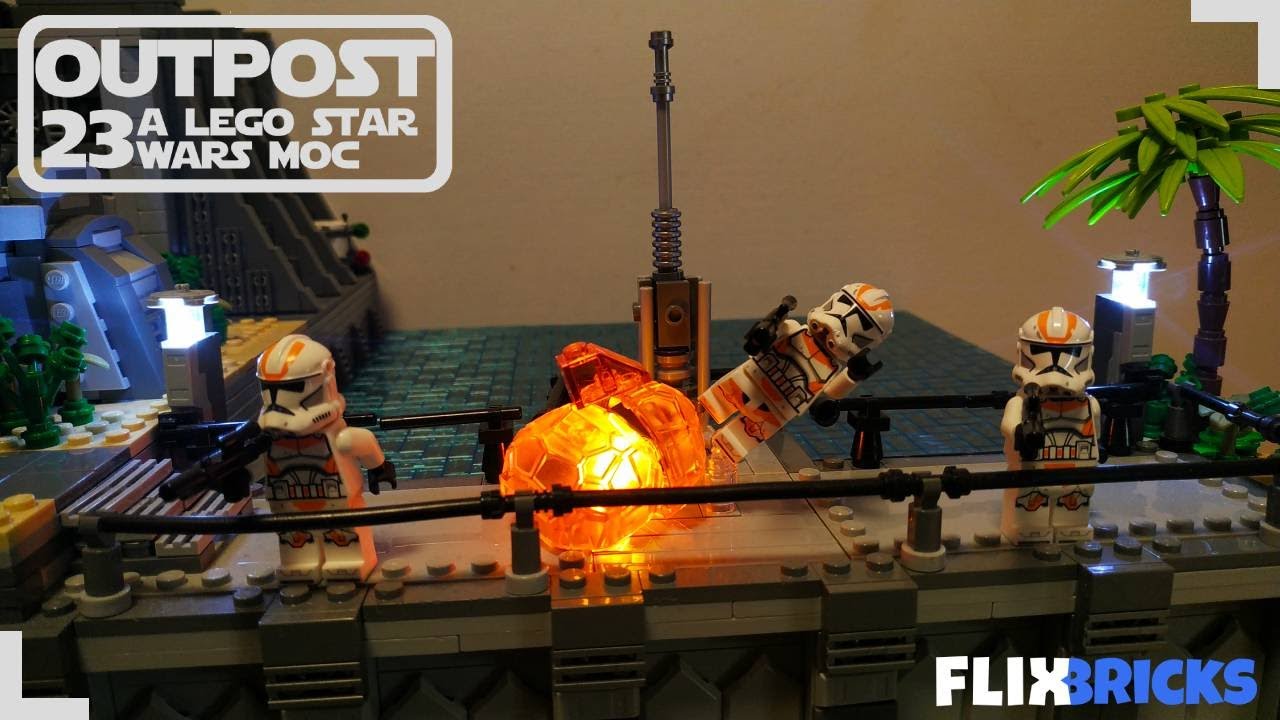 LEGO Star Wars Outpost 23 MOC - YouTube