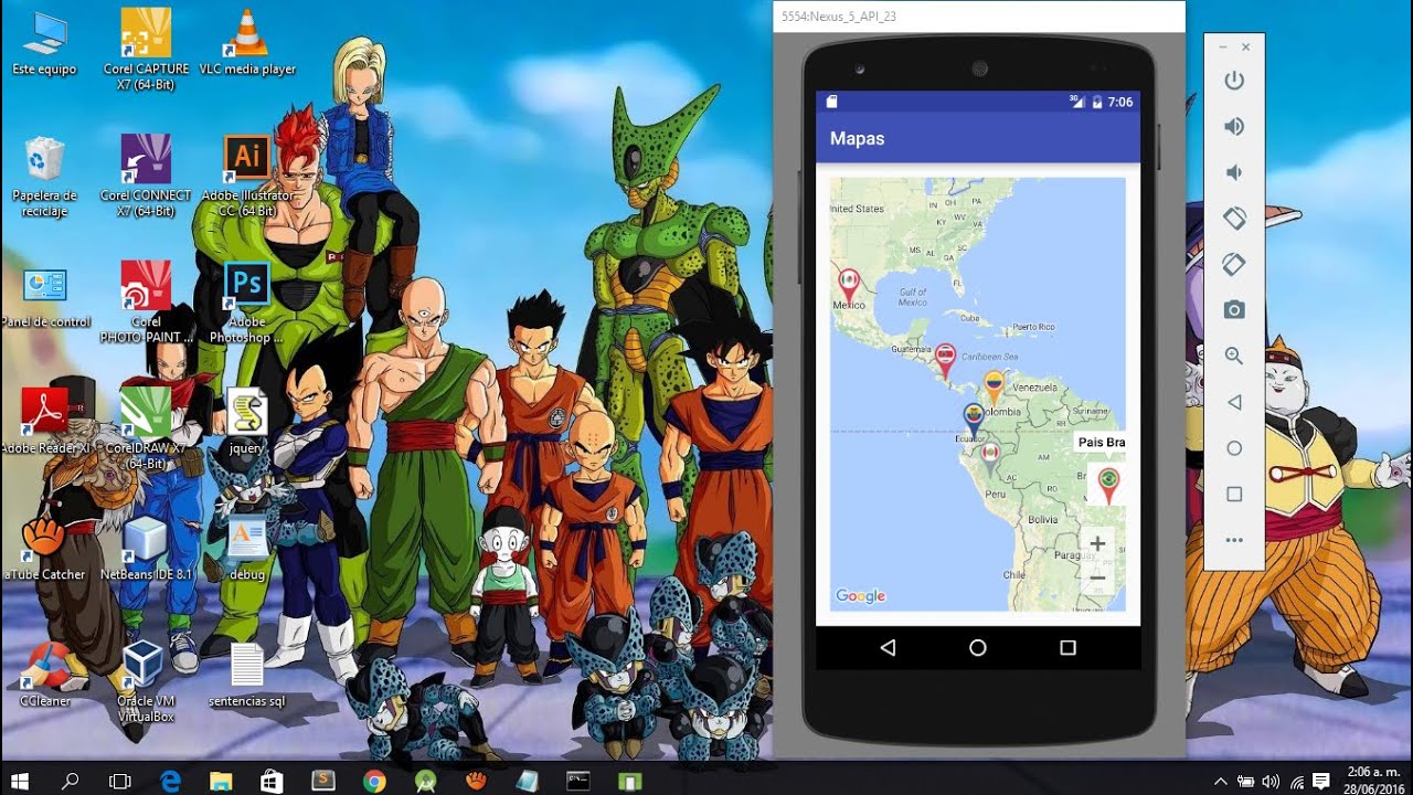 Uso de Markers y Tipo de mapas en Proyecto Mapas Android Studio (Parte ...