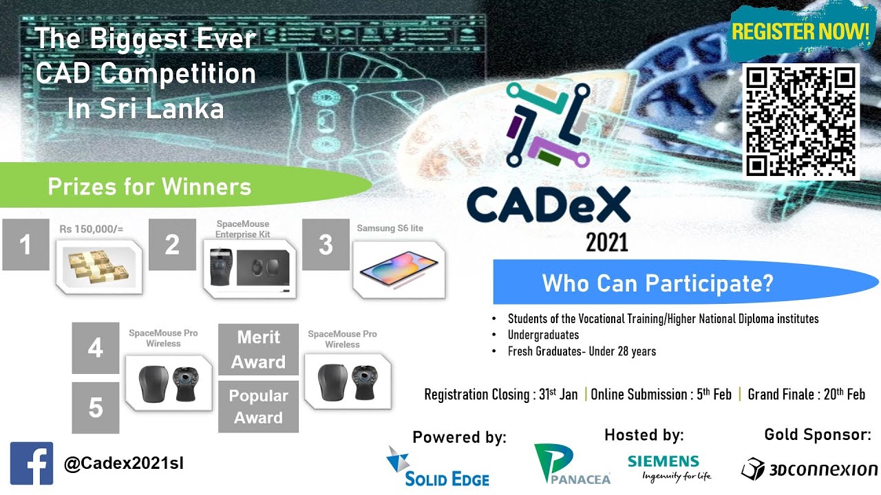 CADeX 2021 - Competition briefing and announcement of the competition Theme (Recorded Session ...