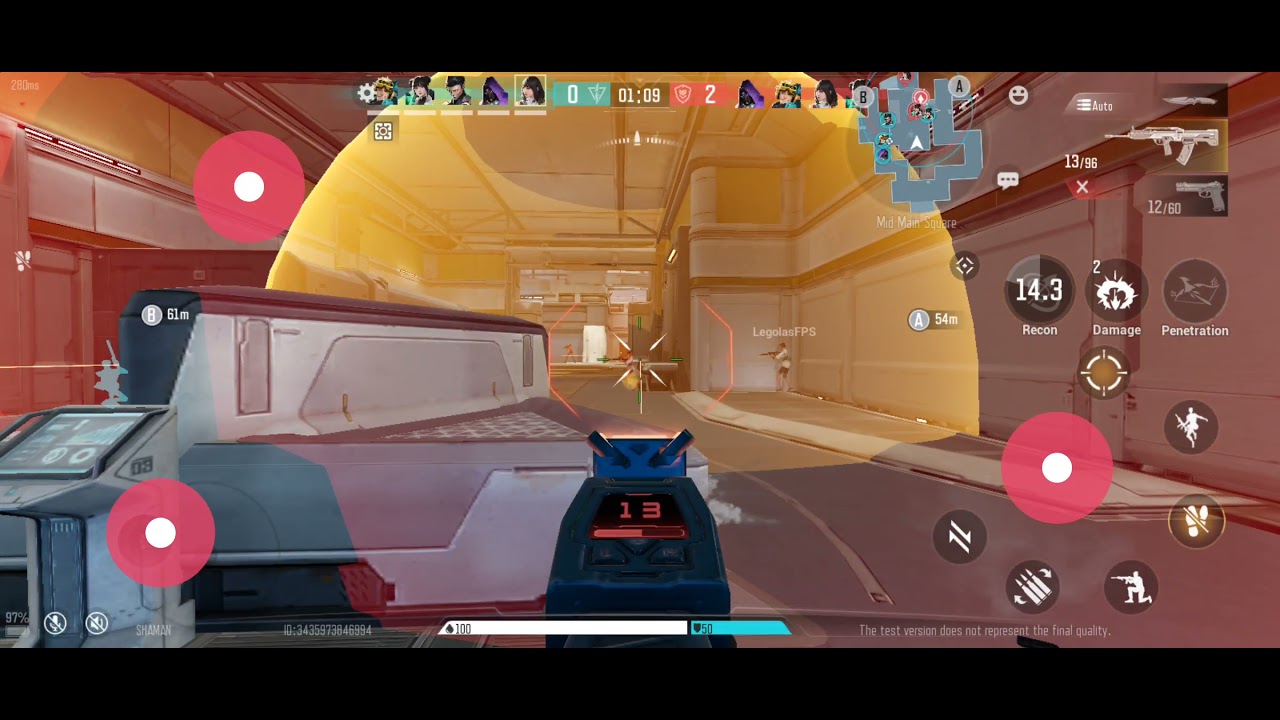 Project M(Valorant mobile) Full game play - YouTube