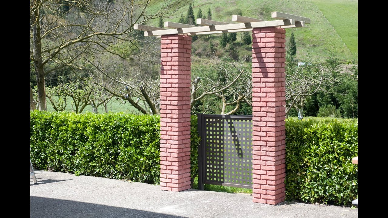 Cómo construir un pórtico - Programa completo - Bricomanía - YouTube