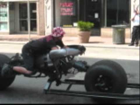 The Dark Knight Rises Batwing Explosives, Batpod, Chase scene.