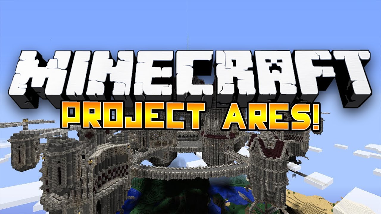 "SWARMING!" Minecraft PVP: Project Ares! #1: w/Woofless, Laine ...