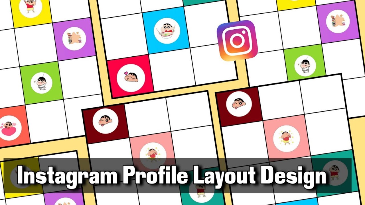 Instagram Profile Layout Design || Instagram White Background Photo Download || Crazy Smartmaker ...