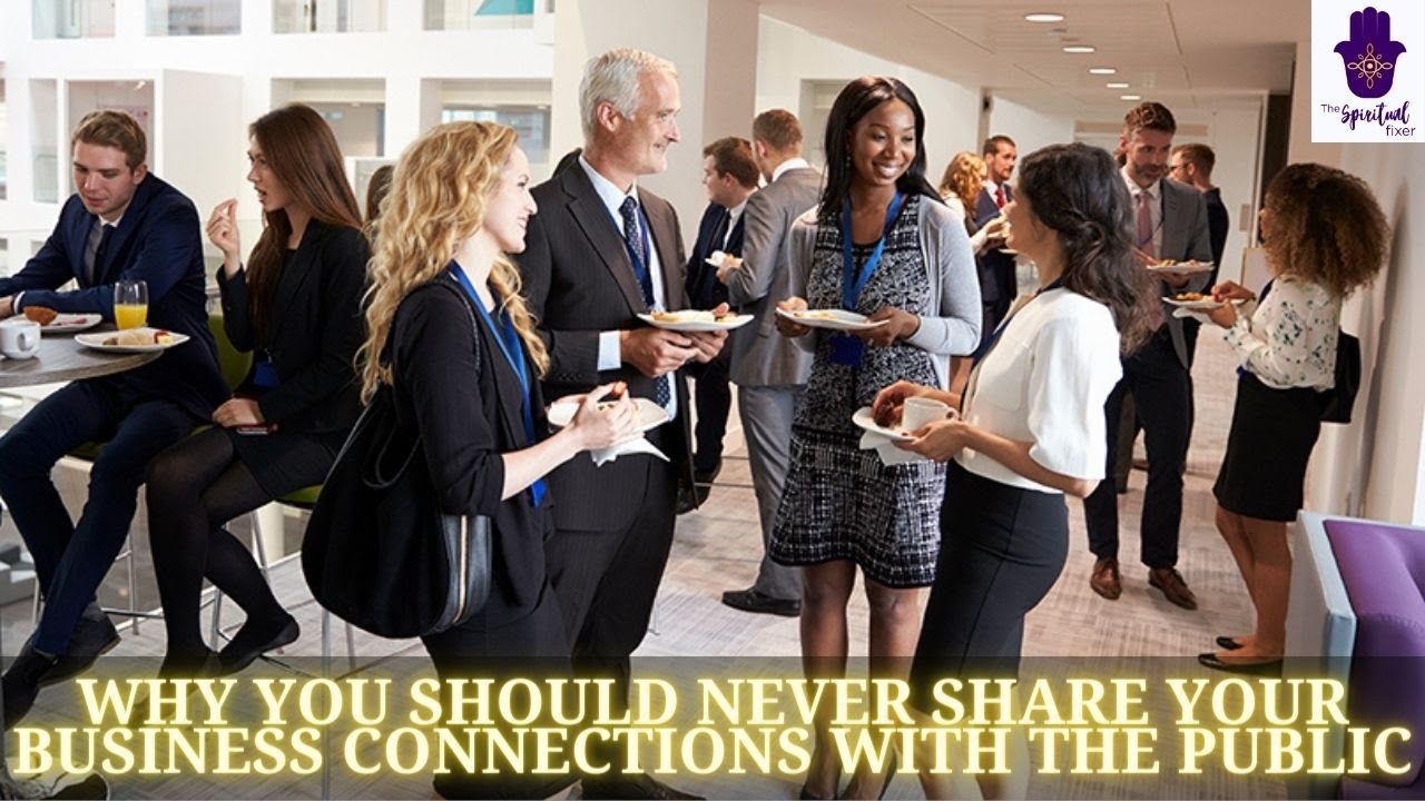 Why You Should Never Share Your Business Connections - YouTube