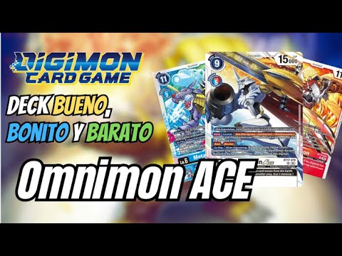 DIGIMON TCG OMNIMON ACE DECK LIST BUENO BONITO BARATO | FORMATO FISICO ...