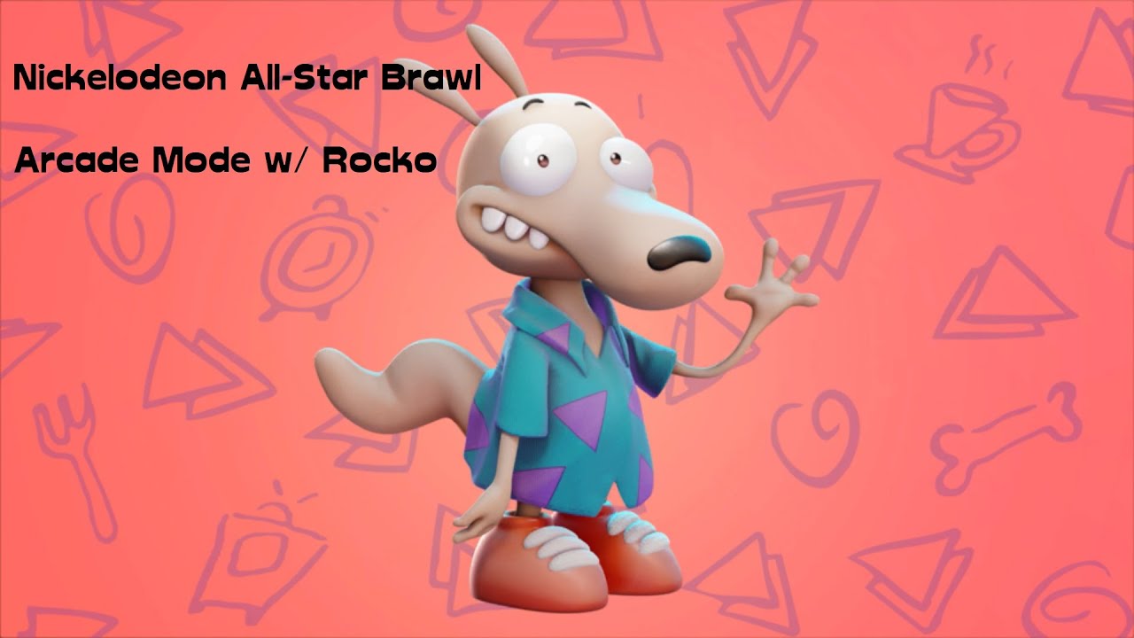 Ivan Neon Plays: Nickelodeon All Star Brawl: Arcade Mode: Rocko - YouTube
