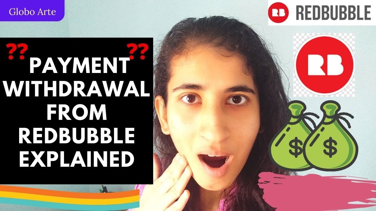 HOW TO GET PAYMENT WITHDRAWAL FROM REDBUBBLE/PRINT ON DEMAND TUTORIAL ...