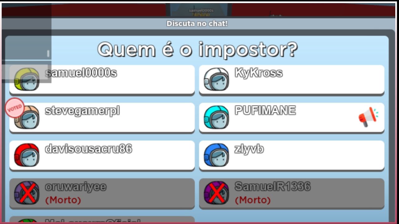 O IMPOSTOR MAIS SORTUDO DO ROBLOX! (QUEM é o IMPOSTOR?) - YouTube
