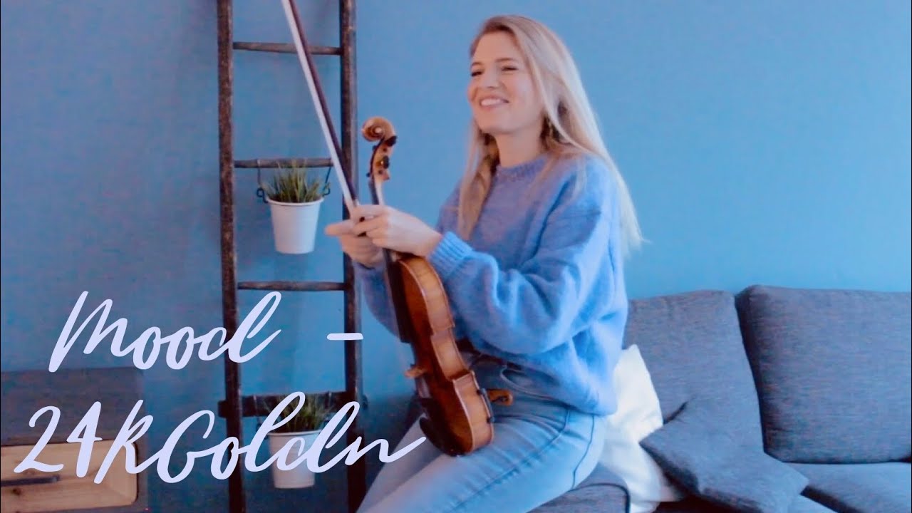 24kGoldn - Mood (Violin Cover) ft. iann dior - YouTube