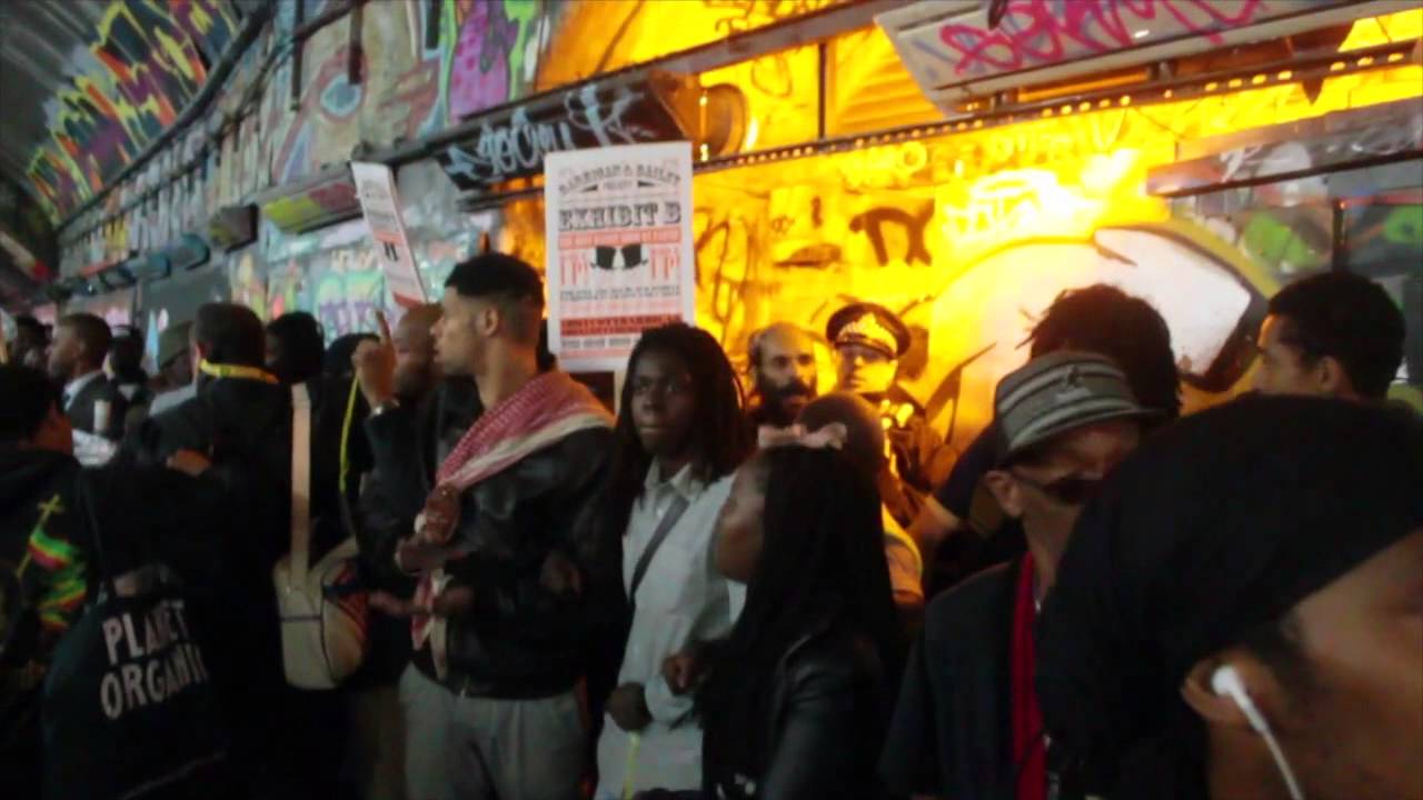 Exhibit B Human Zoo Protest [RBM] *London* - YouTube