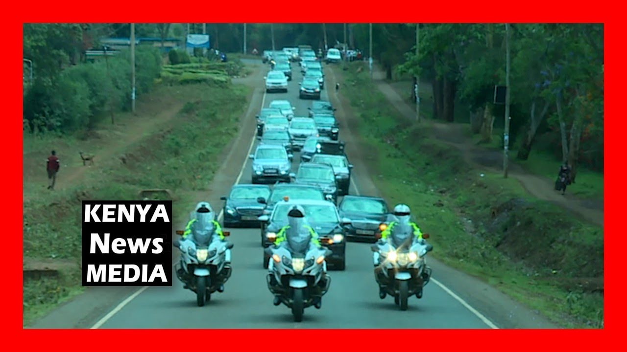 DP Rigathi Gachagua arrival at Outspan Medical College 11th graduation ...