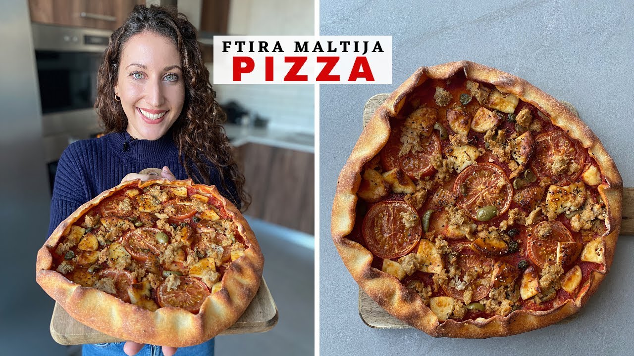 Ftira Maltija Pizza | Weight Loss Recipe - YouTube