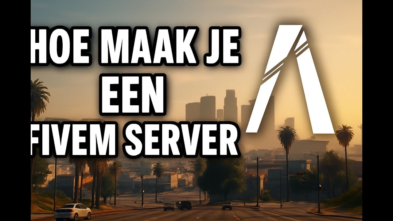 HOE MAAK JE EEN FIVEM SERVER (EIGEN GTA ROLEPLAY SERVER MAKEN) - YouTube