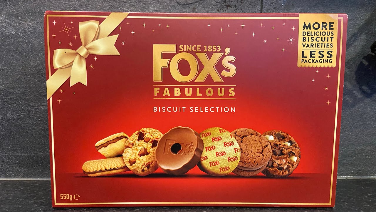 Fox's Fabulous Biscuit Selection | Christmas Biscuits Special - YouTube