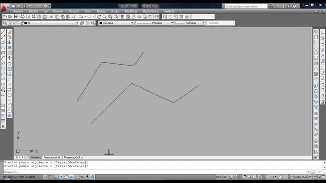 Curso de AutoCad 2D básico. Vídeo 01: Pantalla inicial - YouTube