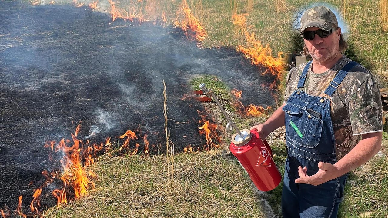 8 ACRE Prescribed fire for food plots-Missouri Ozarks habitat update ...