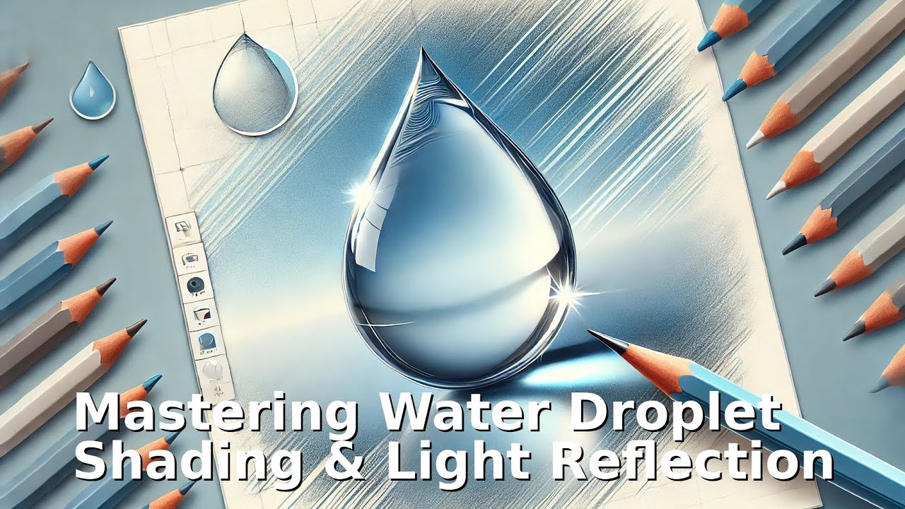 Master Water Droplet Shading & Light Reflection – Easy Step-by-Step ...