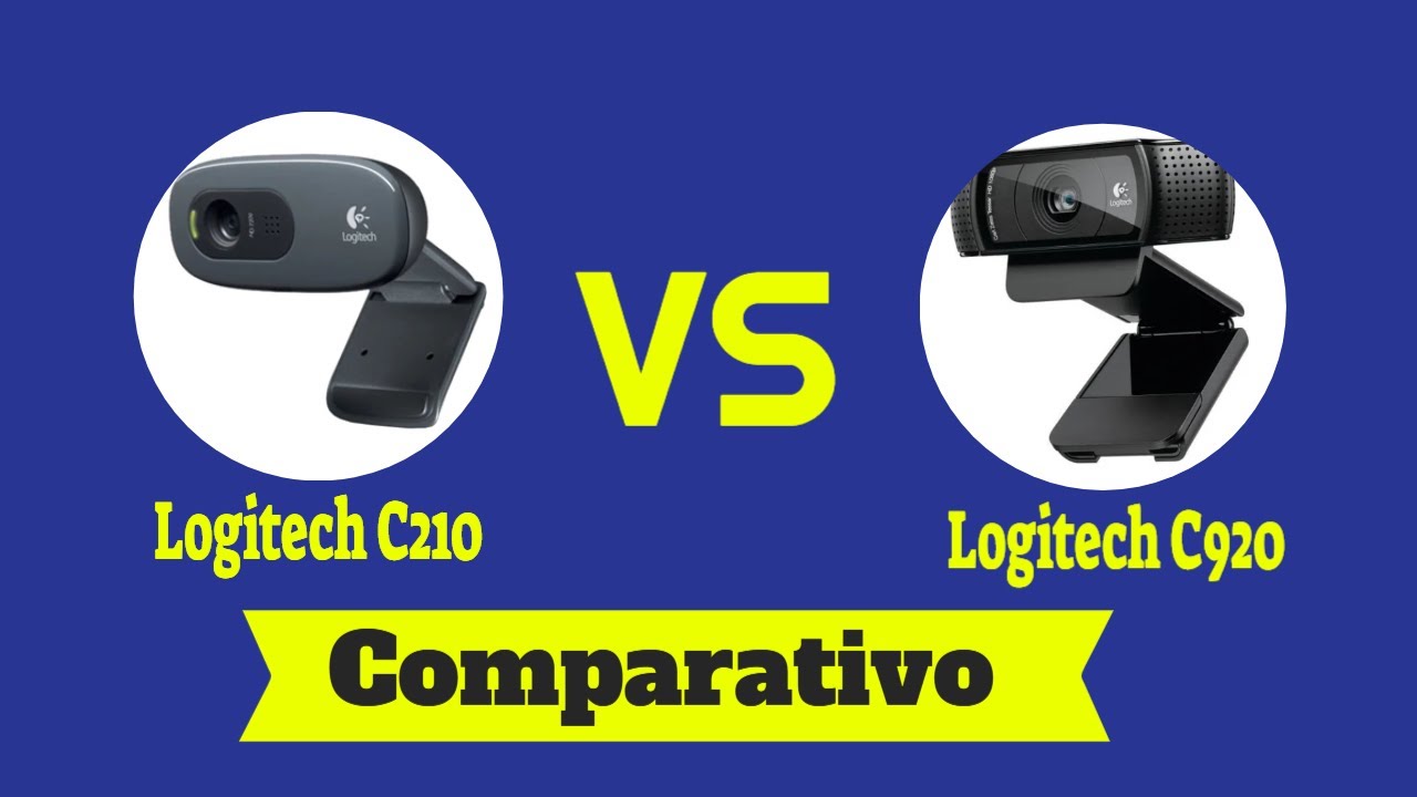 Comparativo da webcam Logitech C210 x C920 - qual comprar: webcam ...