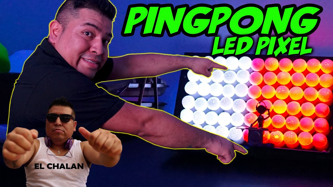Pantallla PIXEL LED PING PONG 🔝 Tendencia 2020 - YouTube