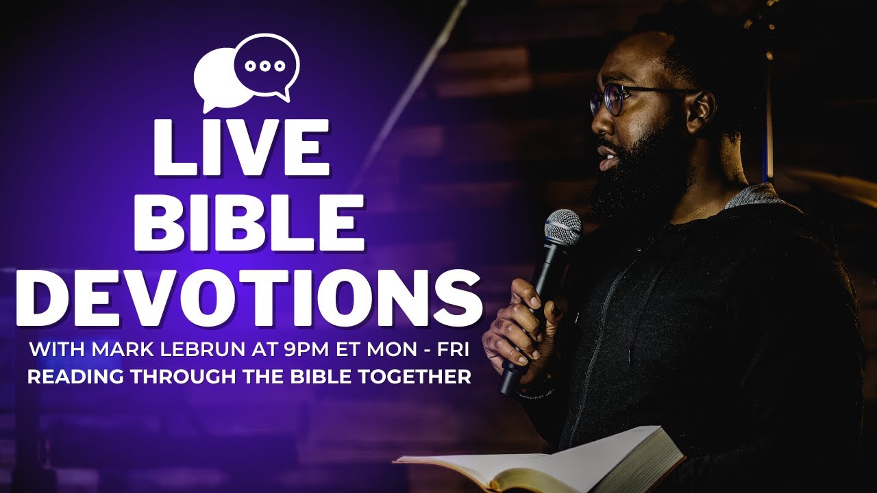 1 Peter 4 | Live Bible Devotionals | Mark Lebrun - YouTube