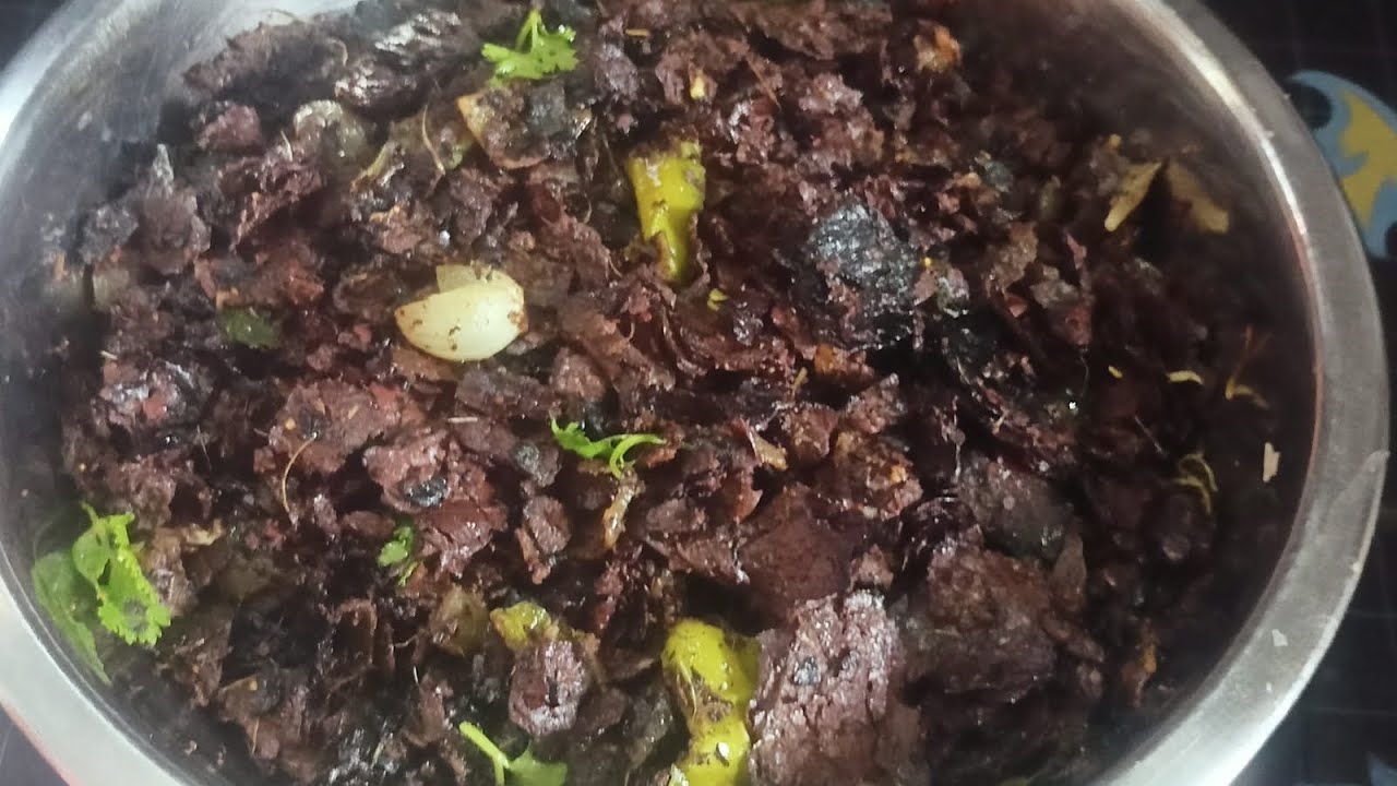 పొట్టేలు నల్ల తయారీ విధానం||pottelu nalla recipe|| - YouTube