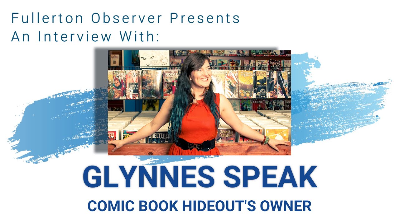Inside the Comic Book Hideout: Interview with Glynnes - YouTube