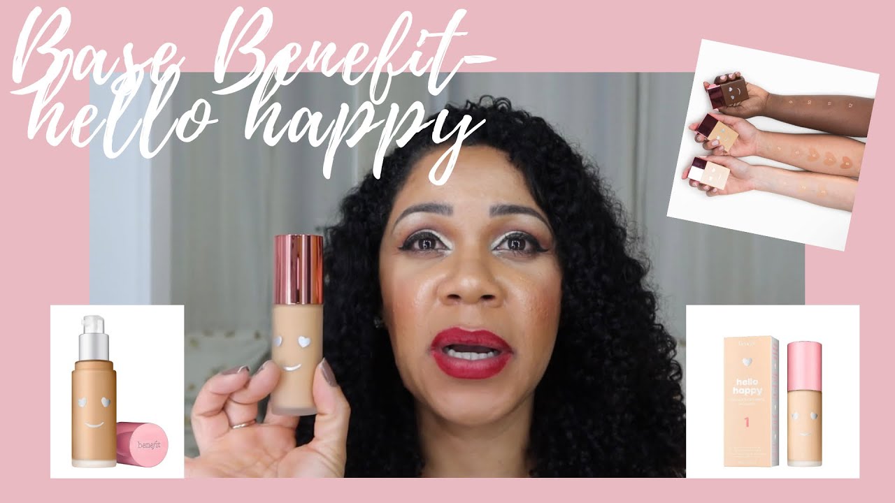 Review- Benefit Hello Happy! - YouTube