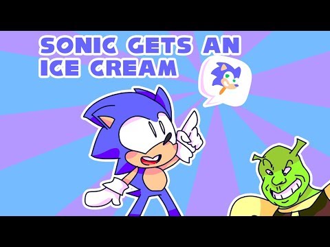 Sonic Gets an Ice Cream (animation)