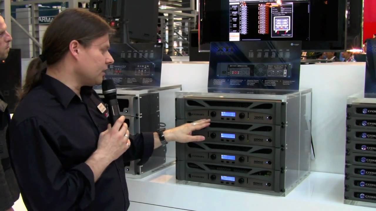 Crown ComTech DriveCore und Crown XTi - prolight+sound 2011 - YouTube