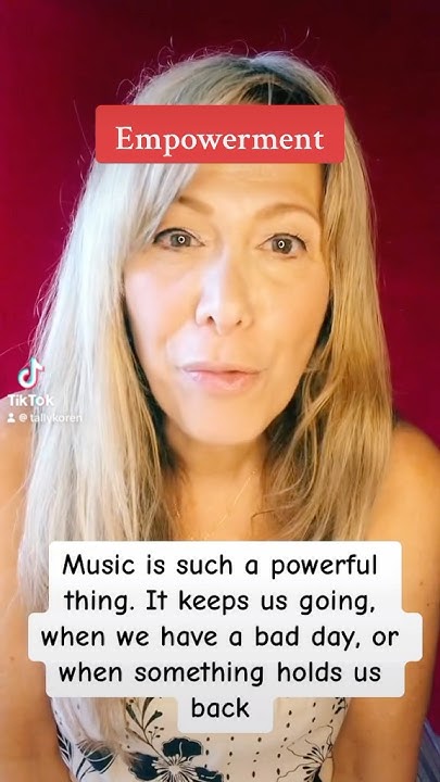 Tally Koren Empowerment Message: Self Belief & Keep Going are the 2 we need to achieve our ...