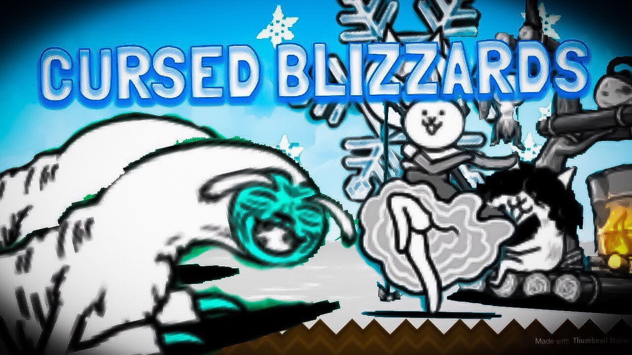 Battle Cats | Cursed Blizzards without treasures. | (It’s rigged lmao ...