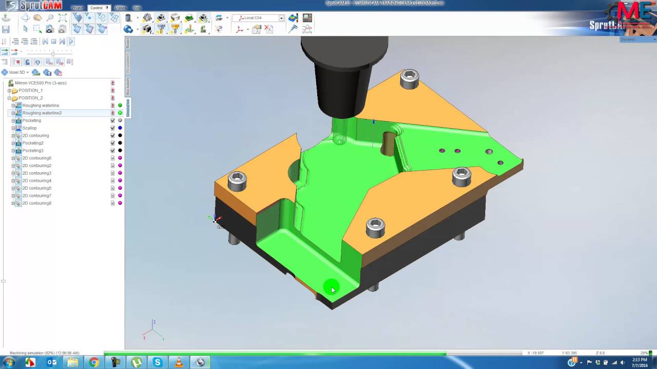 SPRUTCAM ADVANCED PROGRAMMING_New - YouTube