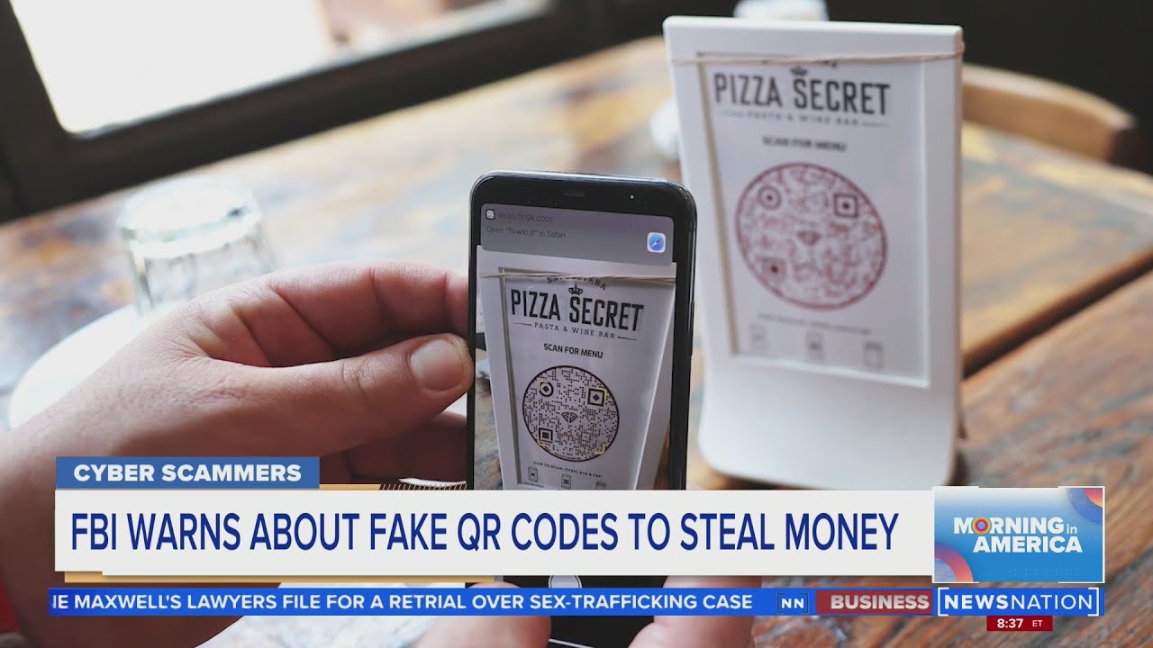 FBI warns about fake QR codes to steal money | Morning in America - YouTube
