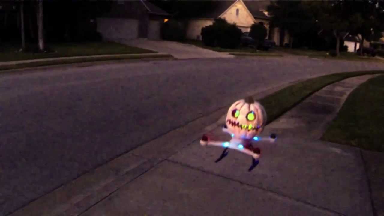Flying Jack O Lantern - Blade 350 QX - YouTube