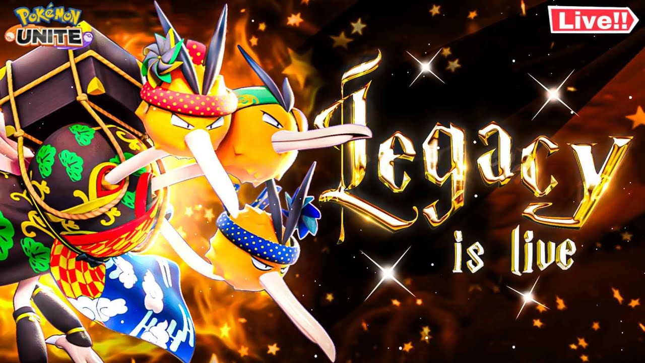 Regular Pokemon Unite streamer is live.. TheMoneY$ - YouTube