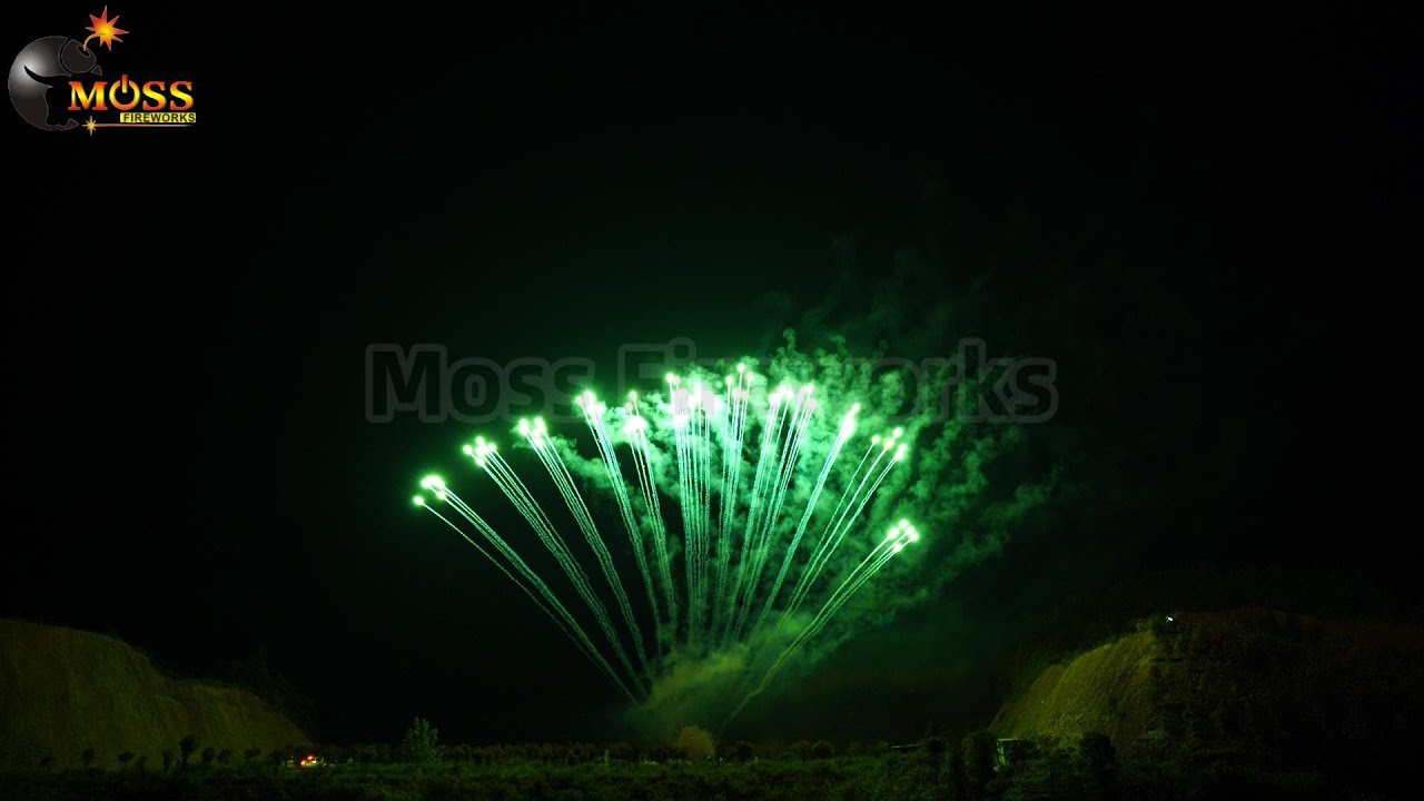 Fireworks Show Single Row Mines 1.2" 13 Shots - YouTube