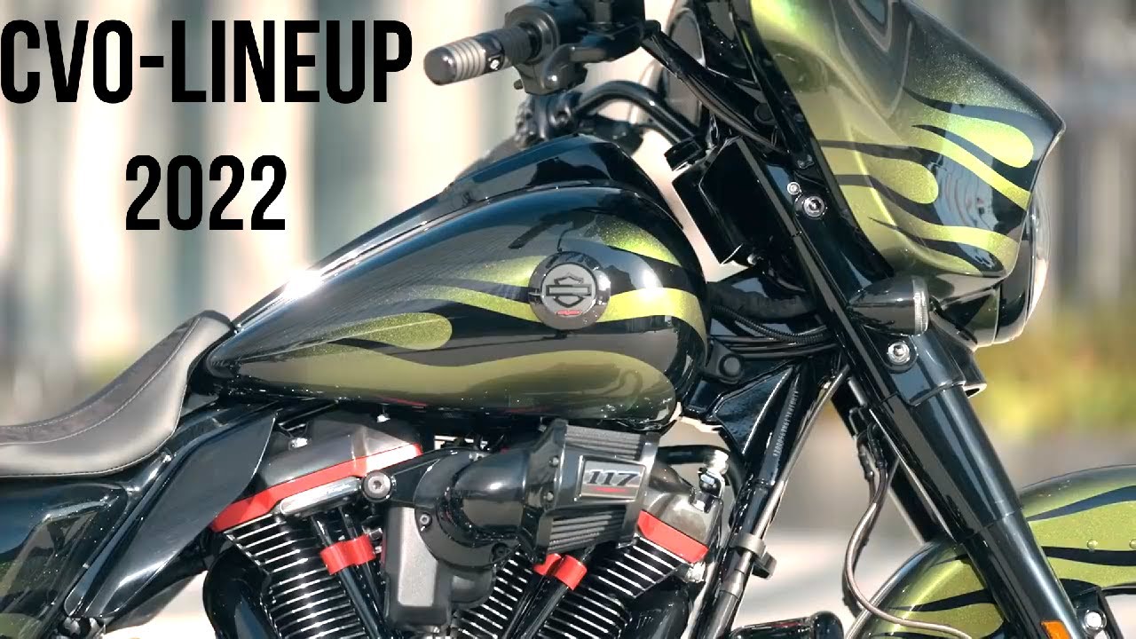 2022 Harley Devidson CVO Family Lineup | CVO Street Glide, CVO Road ...