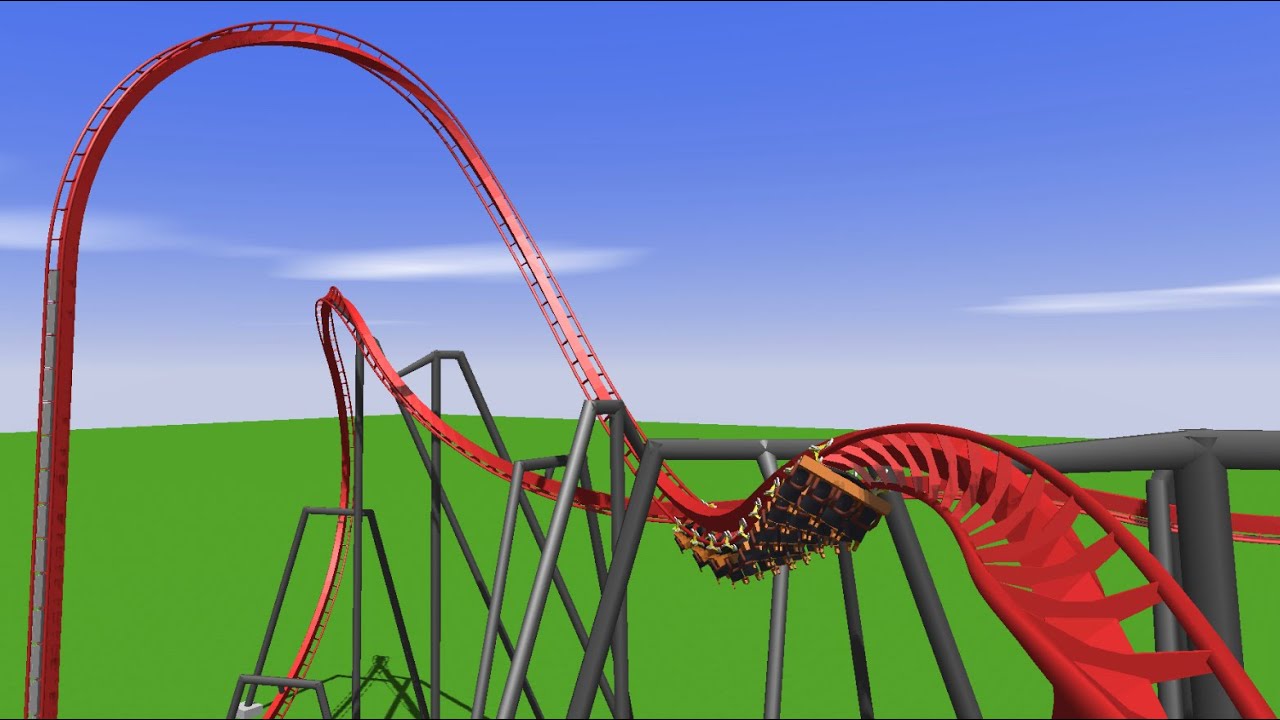 Mothman-A worlds first flying coaster - YouTube
