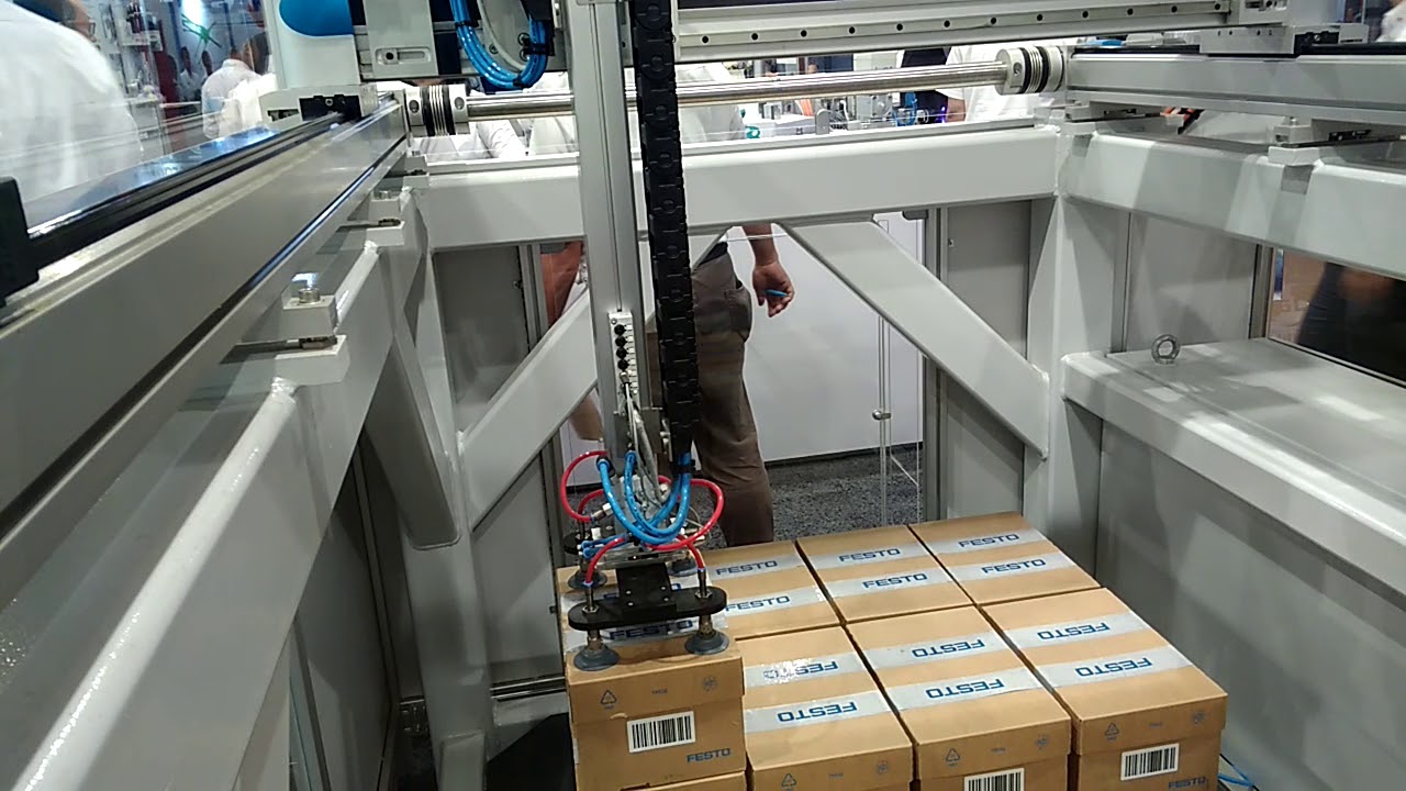 Cnc pick place by festo part 5 - YouTube