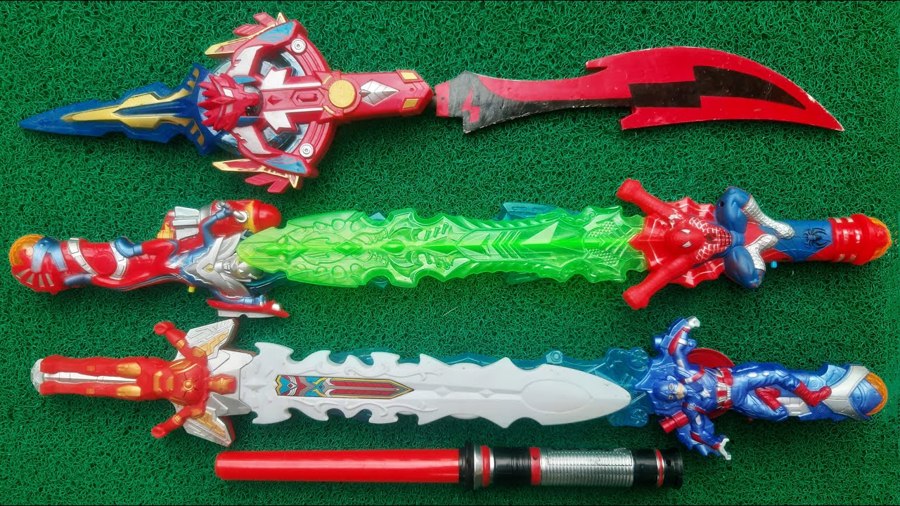 Mantul, Menemukan Mainan Pedang Pedangan transpormers,Ultraman Sword ...