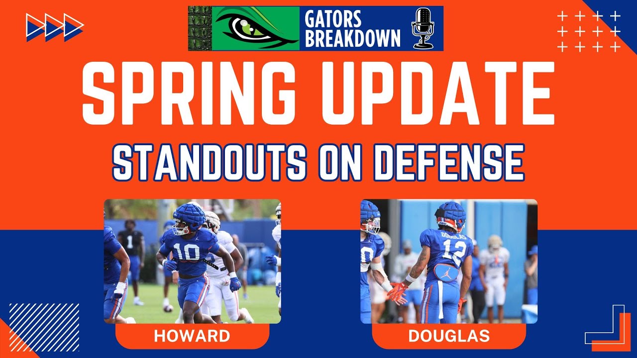 SPRING UPDATE: Standouts emerge on defense for the Florida Gators - YouTube