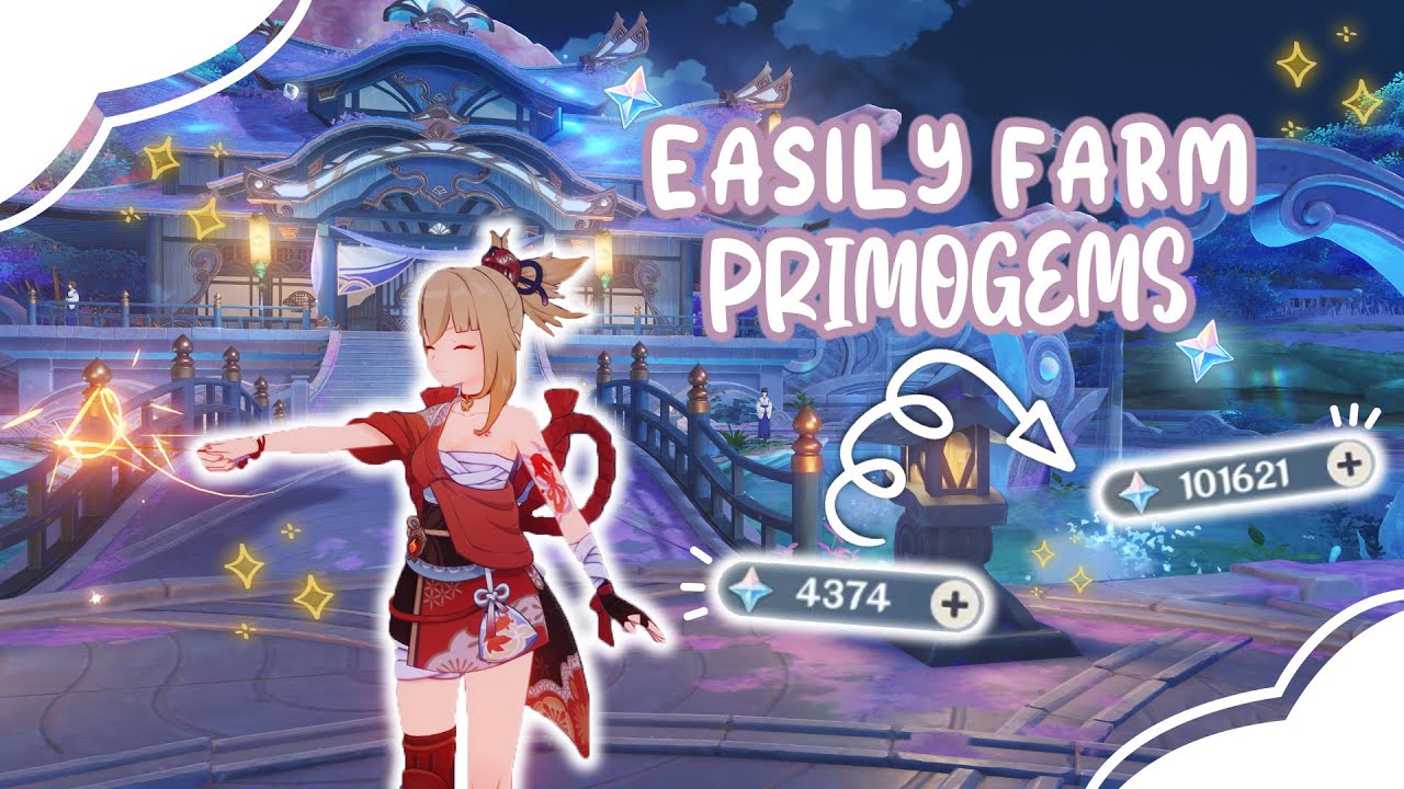 EASY Primogem Farming Guide! ⋆𐙚₊˚⊹♡ | Genshin Impact Tips *F2P Friendly ...