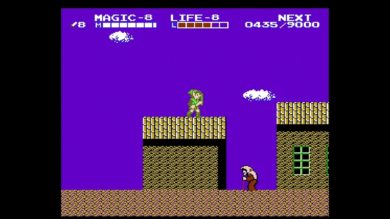 Zelda II: The Adventure of Link - Obtaining Upward Thrust - YouTube