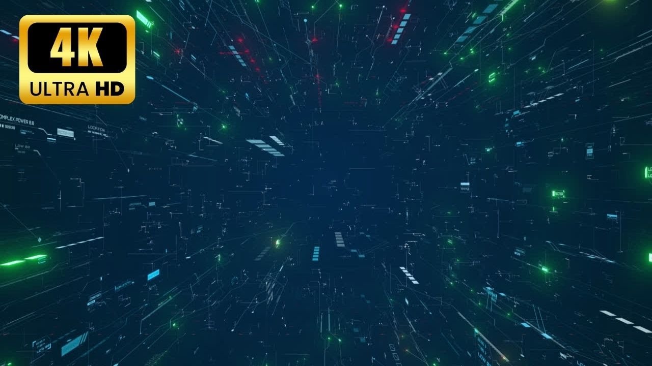 Elevate Your Projects with 4K Techno and Abstract Background | No ...