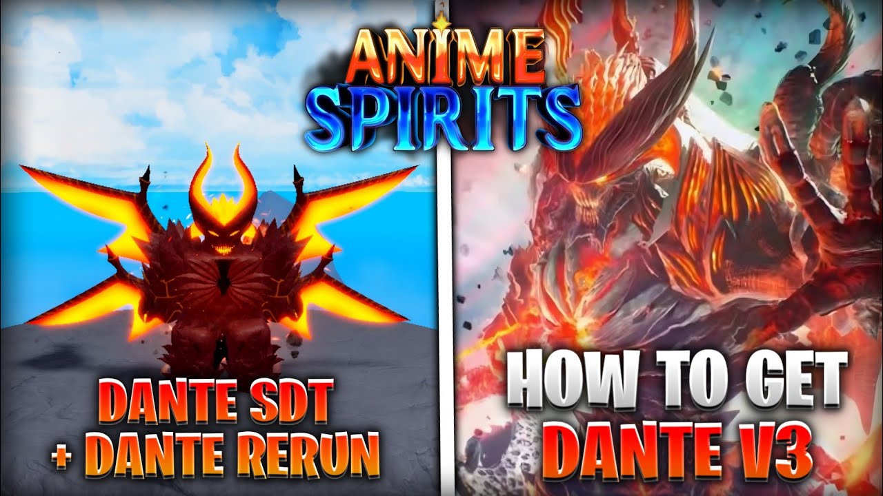 Anime Spirits | DANTE + SIN DEVIL TRIGGER | Showcase + Tutorial Como ...