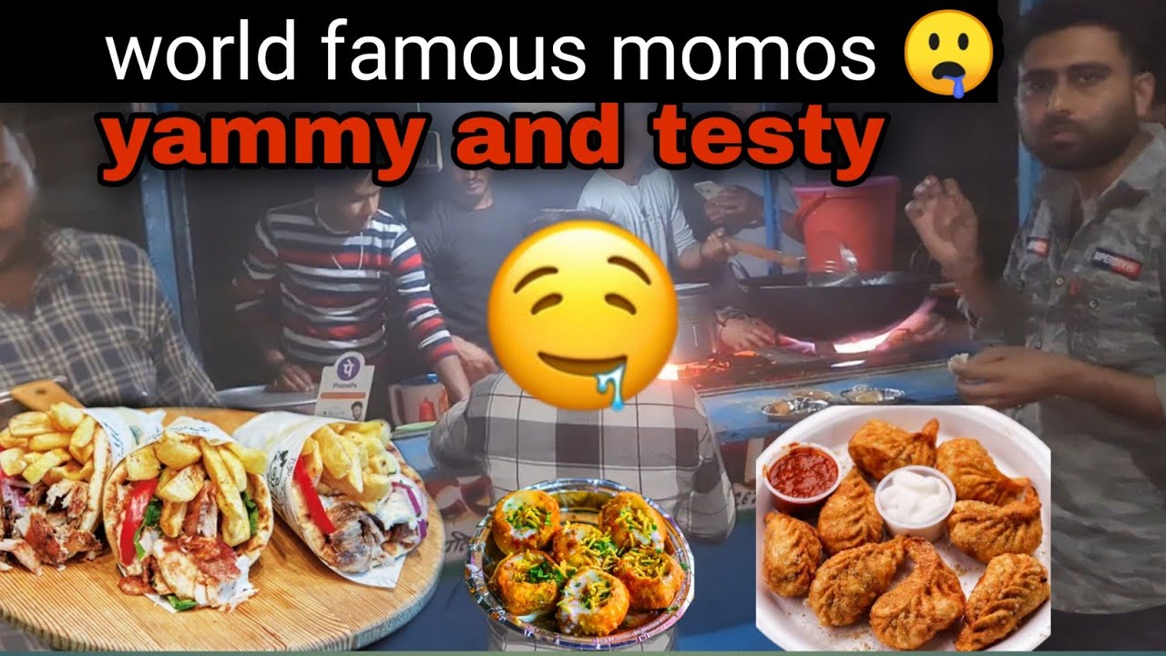 world famous momos || Indian Street food || #Ashish vlogs - YouTube