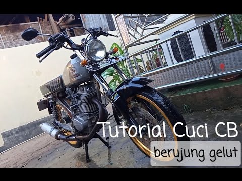 Tutorial Cuci Motor CB || CBMotoVlog || MotoVlogPati - YouTube