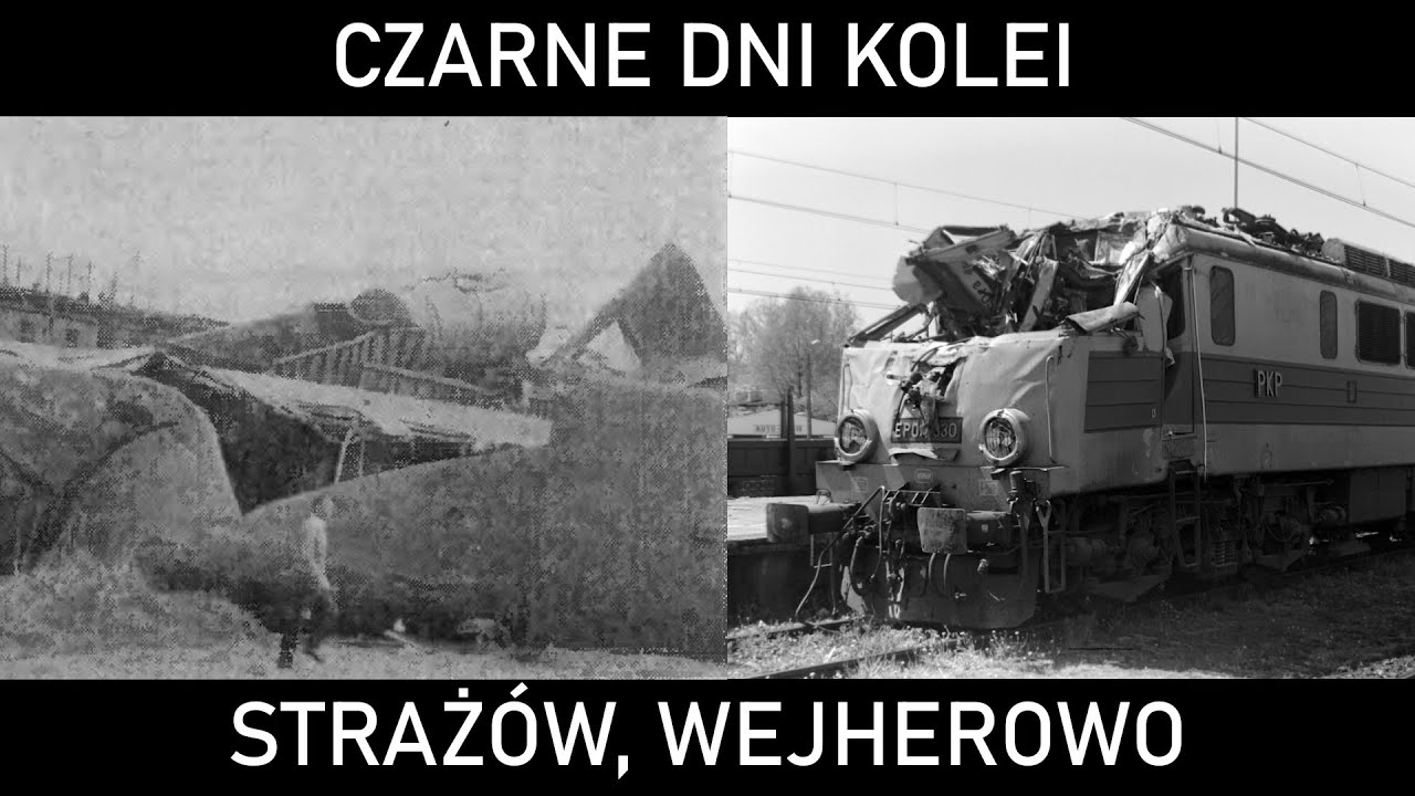 CZARNE DNI KOLEI #15 - Co z tymi zwrotnicami? Wypadki kolejowe w ...
